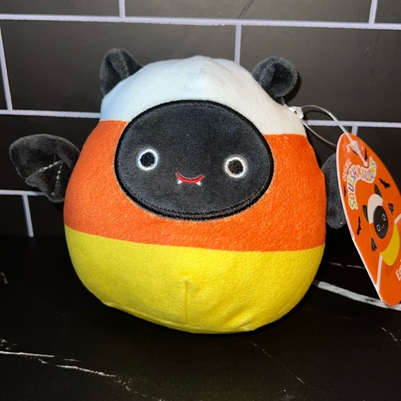 Squishmallows | Toys | Emily The Bat In A Candy Corn Costume | Poshmark